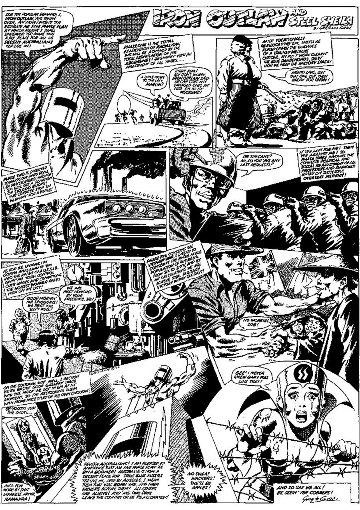 Cartoons and Comics - Ned Kelly - Australian Iron Outlaw | Folk Hero ...