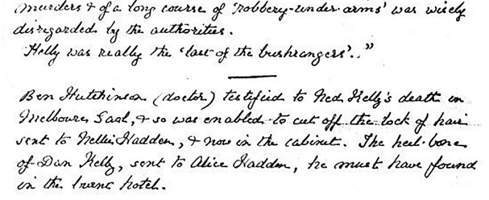 Ned Kelly Letter 3 - Ned Kelly - Australian Iron Outlaw | Folk Hero ...