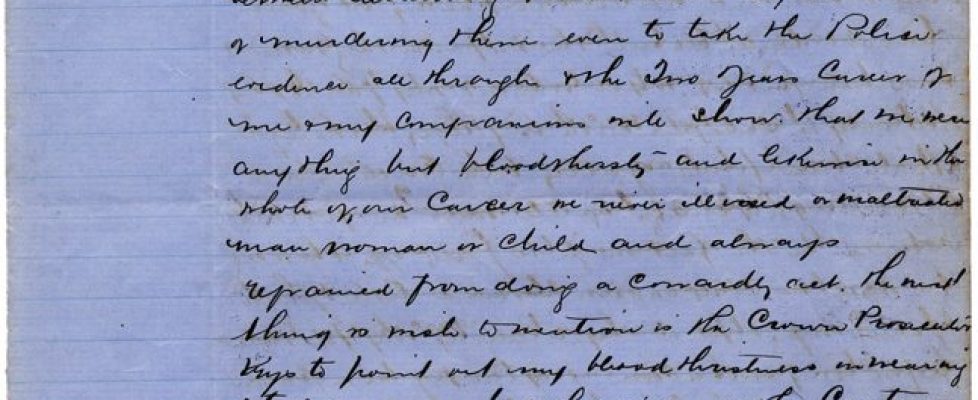 Ned-Last-Letter_c - Ned Kelly - Australian Iron Outlaw | Folk Hero | Legend