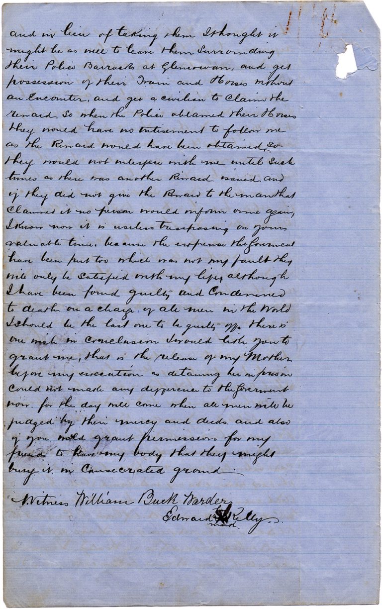 Ned-Last-Letter_d - Ned Kelly - Australian Iron Outlaw | Folk Hero | Legend