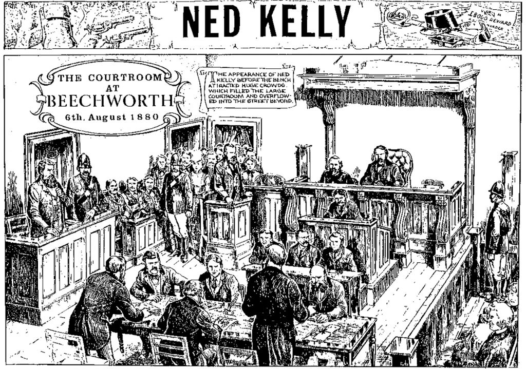 Cartoons and Comics - Ned Kelly - Australian Iron Outlaw | Folk Hero ...
